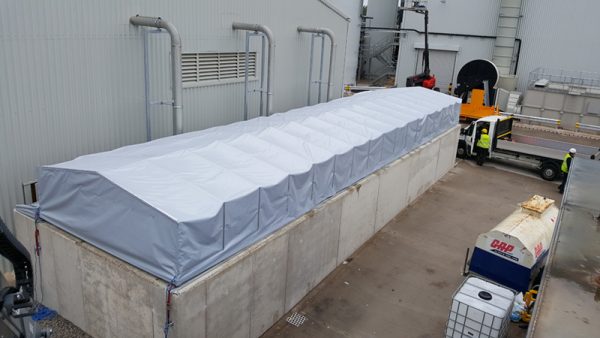 Industrial Retractable Tunnels | A & J Bennett Covers