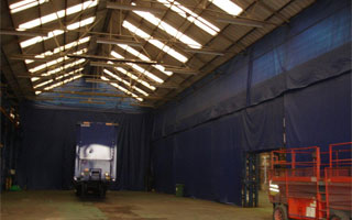 Bespoke PVC & Canvas Factory Screens | A & J Bennett